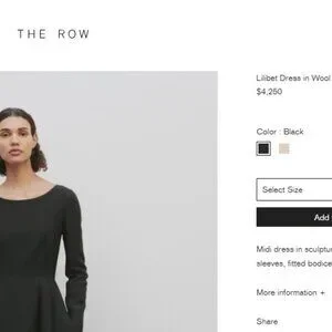 The Row | Dresses | The Row Dress | Poshmark